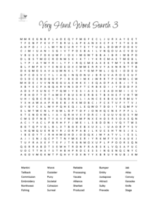 3 Very Hard Printable Word Search Puzzles - PuzzleVoyager.com
