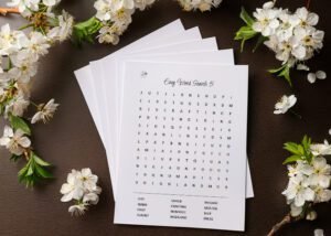 Free Easy Word Search Puzzles - Fun, Light, and Relaxing ...